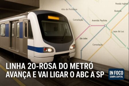 Linha 20-Rosa do Metrô avança e vai ligar o ABC a SP | Jornal Impacto Cotia